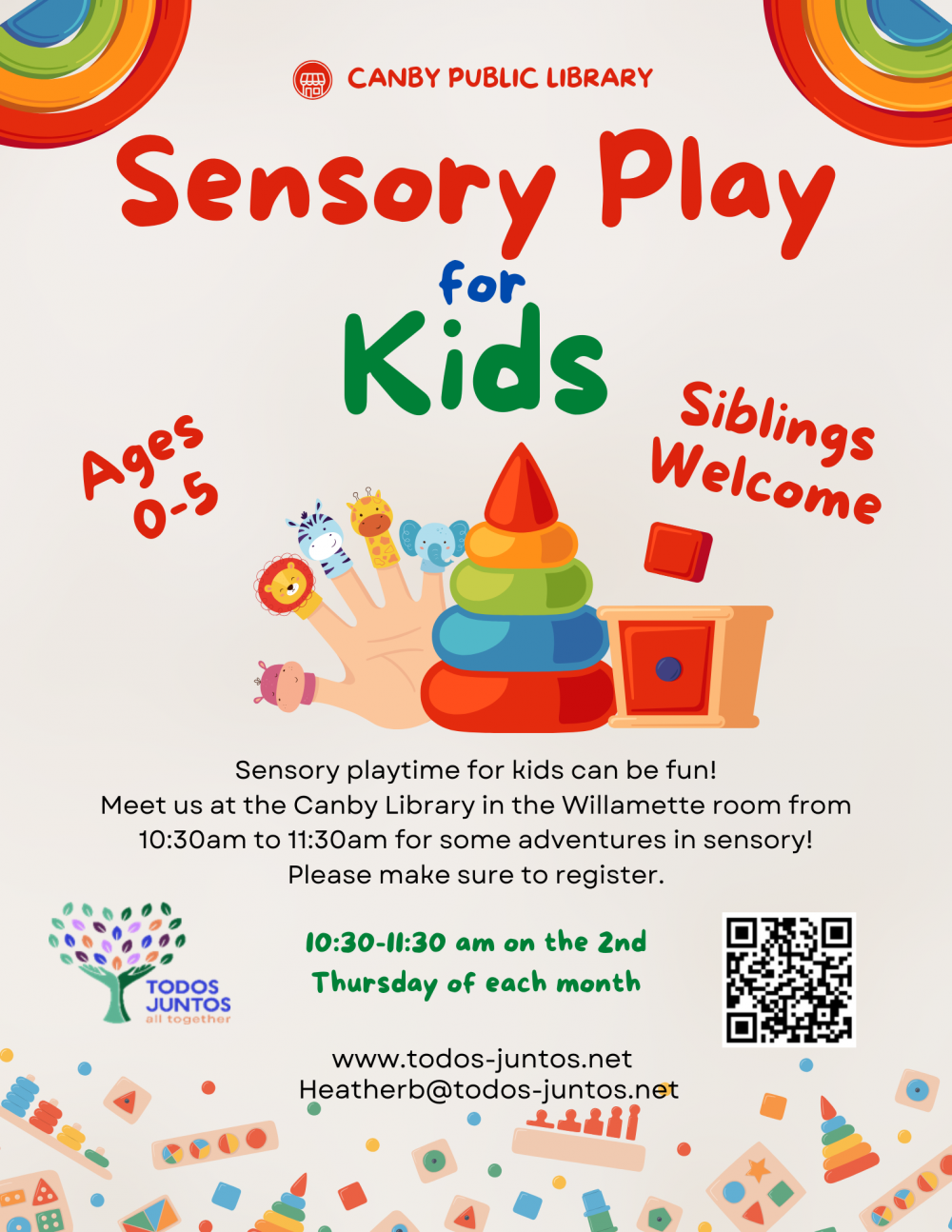 Sensory Play for Kids / Juego Sensorial | Canby OR