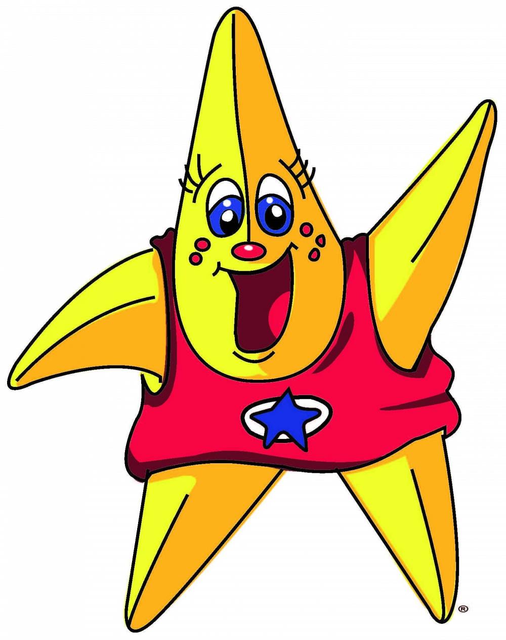 starfish swim school coloring pages